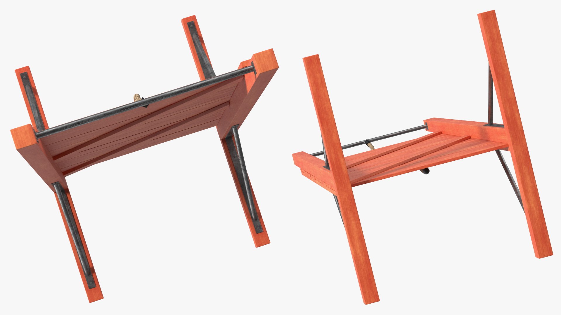 3D Obstacle Course Wall With Rope Model - TurboSquid 1902535