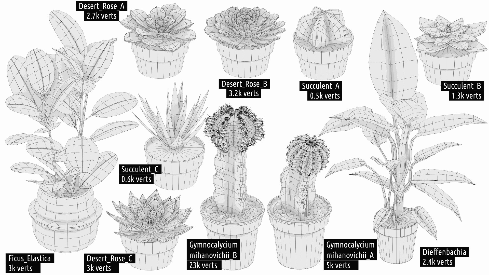 AD PLANTS Model - TurboSquid 1781898