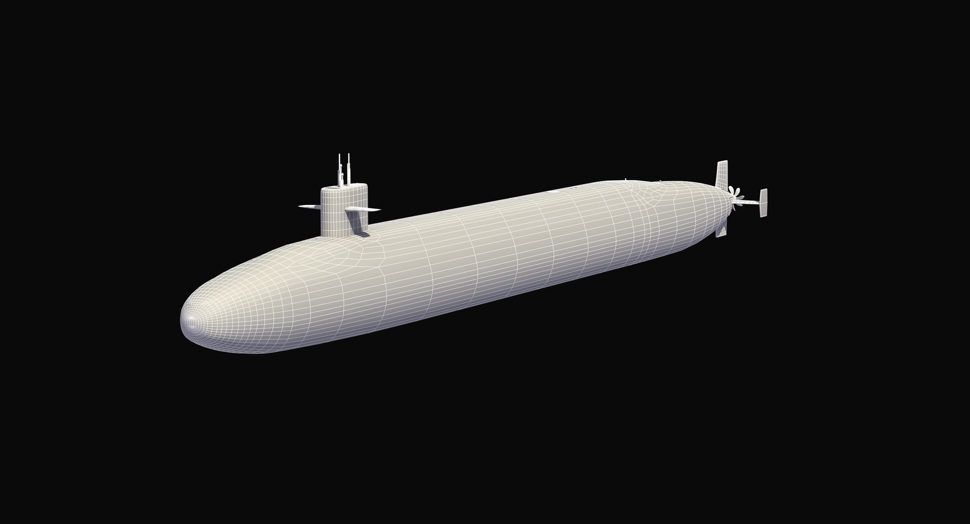 Ohio Class Submarine 3D Model - TurboSquid 1407510