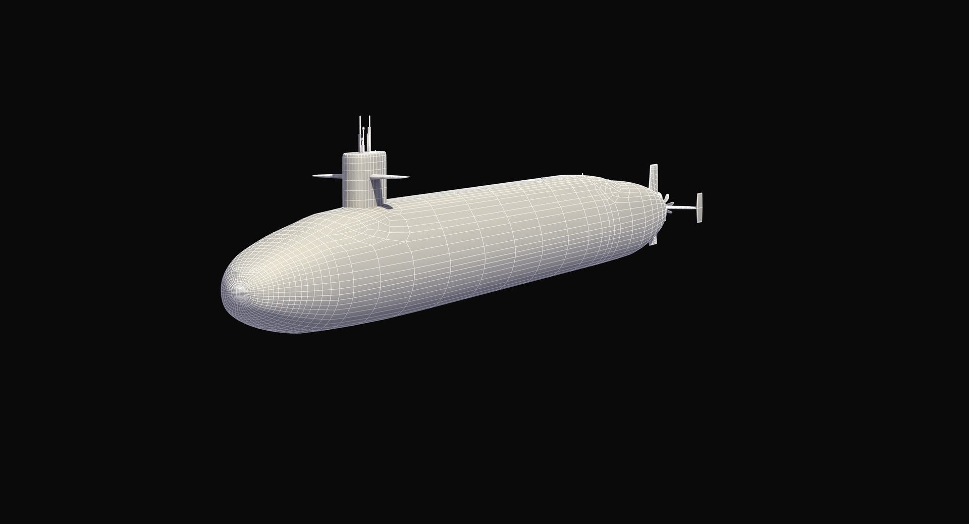 Ohio Class Submarine 3D Model - TurboSquid 1407510
