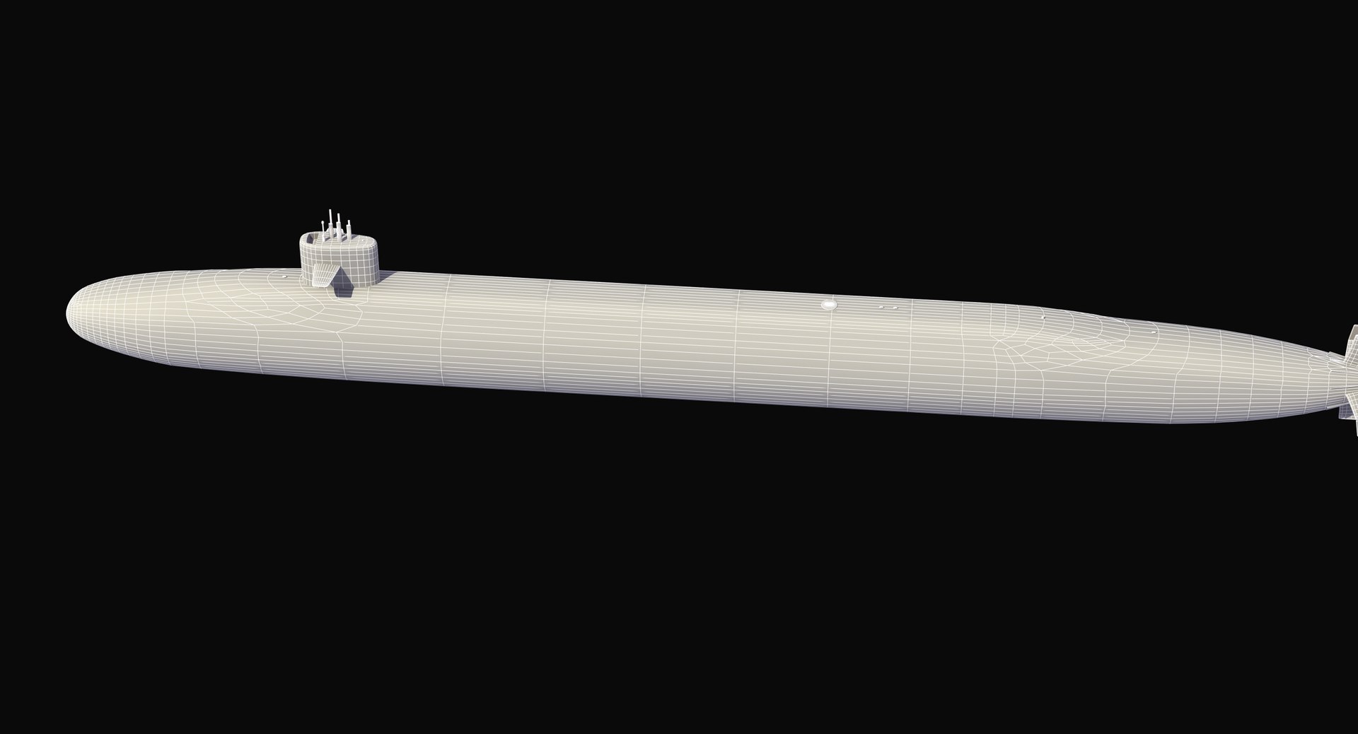 Ohio Class Submarine 3D Model - TurboSquid 1407510