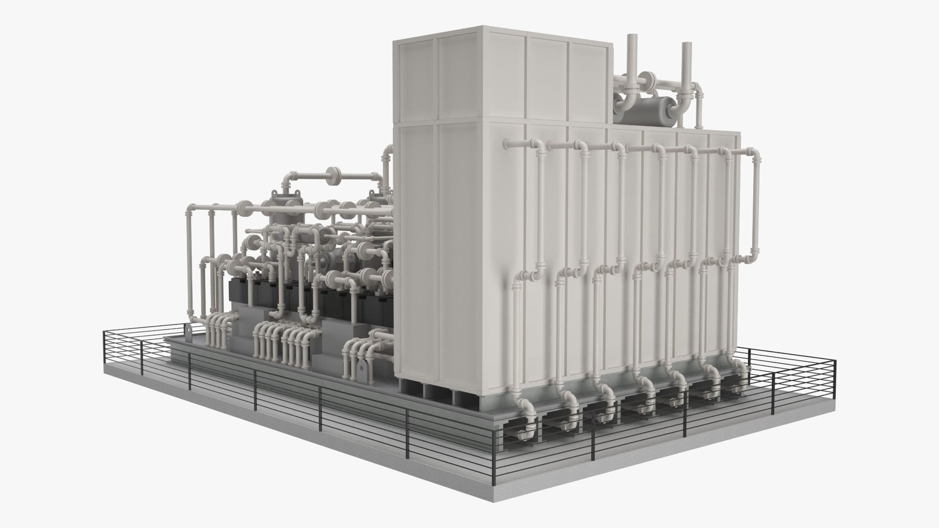 Metering skids model - TurboSquid 1217813