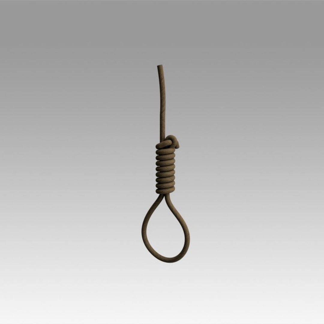 3D Hangman Knot Model - TurboSquid 1421450