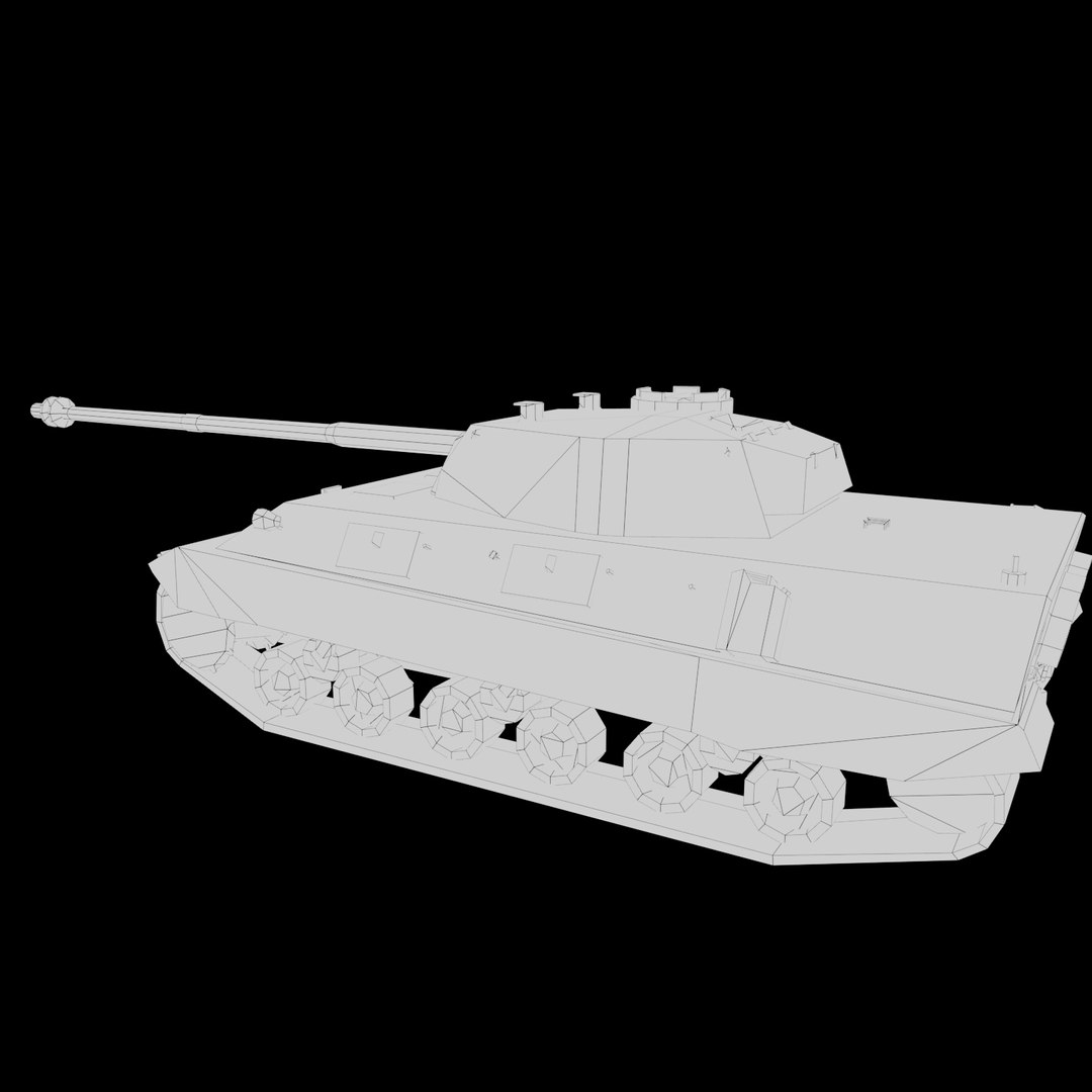 3D Model P-44 Pantera Tank - TurboSquid 2089203