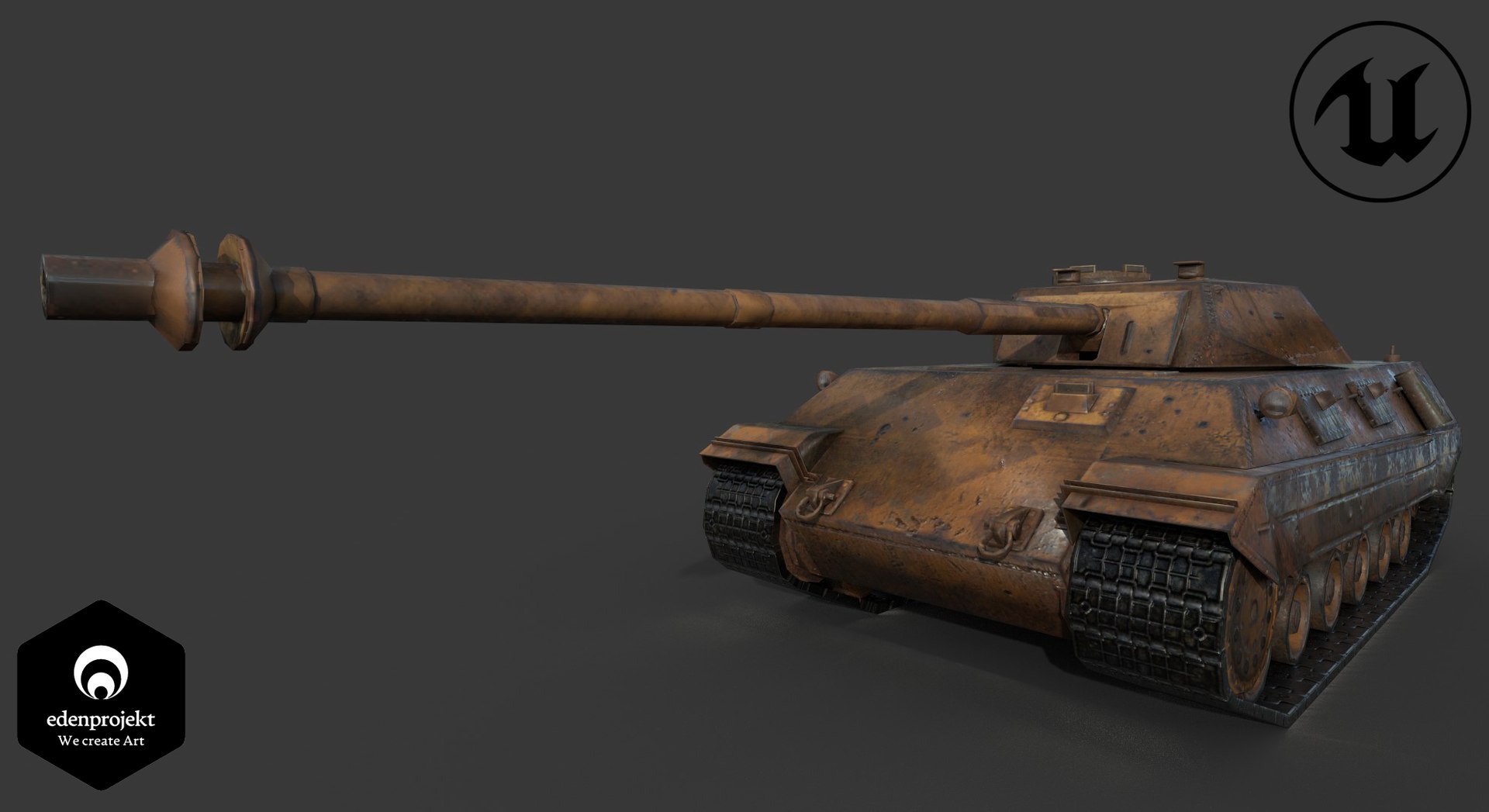 3D Model P-44 Pantera Tank - TurboSquid 2089203