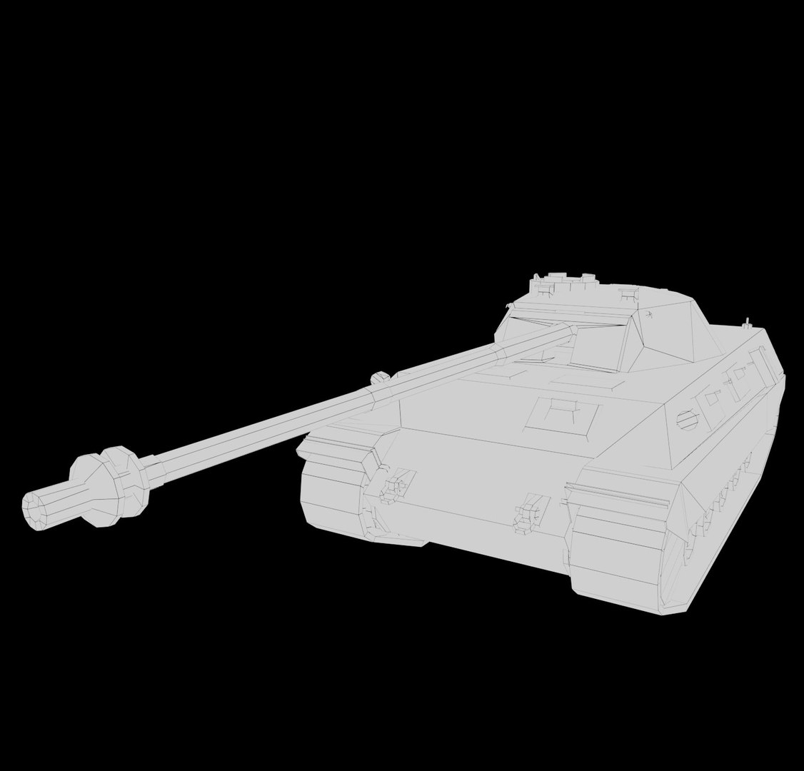 3D Model P-44 Pantera Tank - TurboSquid 2089203