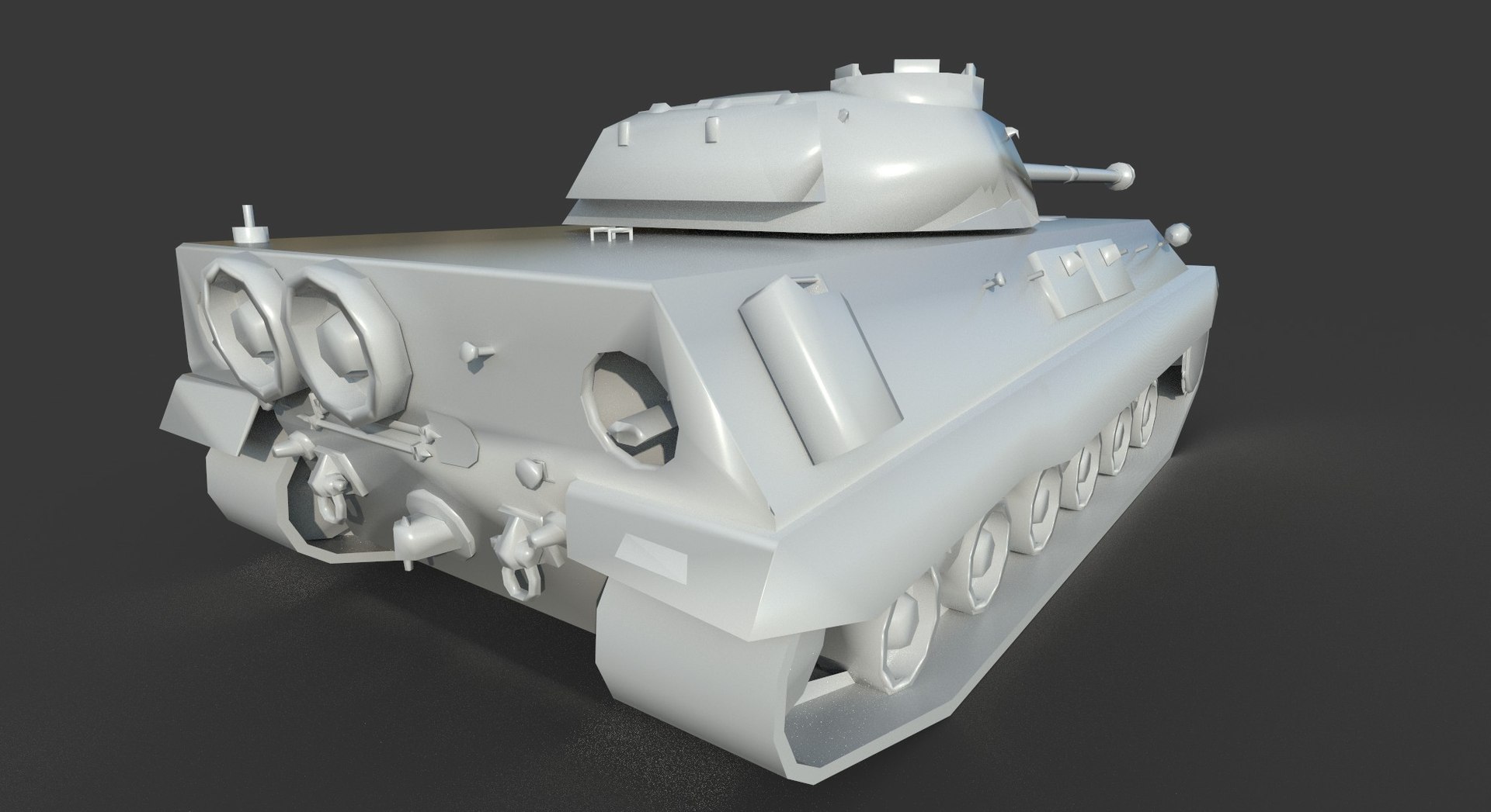 3D Model P-44 Pantera Tank - TurboSquid 2089203