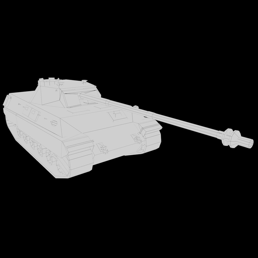 3D Model P-44 Pantera Tank - TurboSquid 2089203
