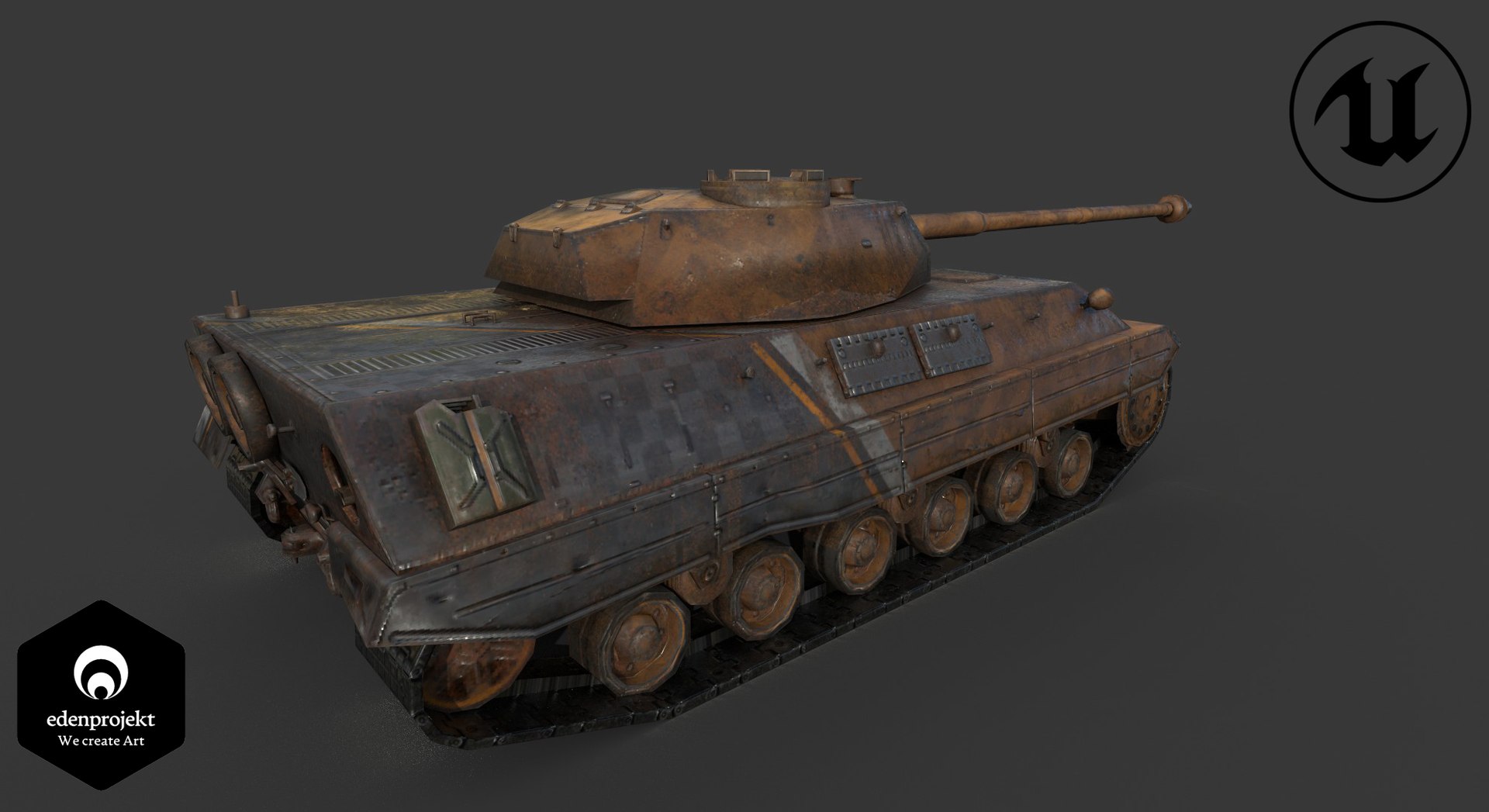 3D Model P-44 Pantera Tank - TurboSquid 2089203