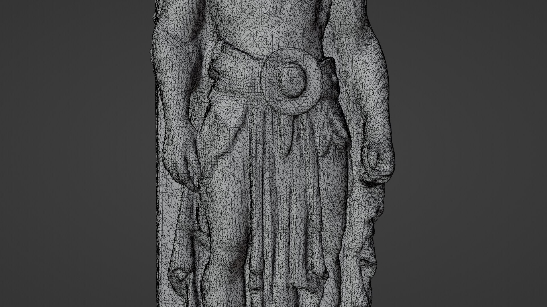 3D Ancient Guardian Statue 01 - TurboSquid 2349622