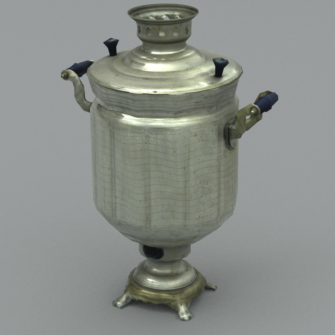 3D Model Samovar Pbr Scans - TurboSquid 1222364