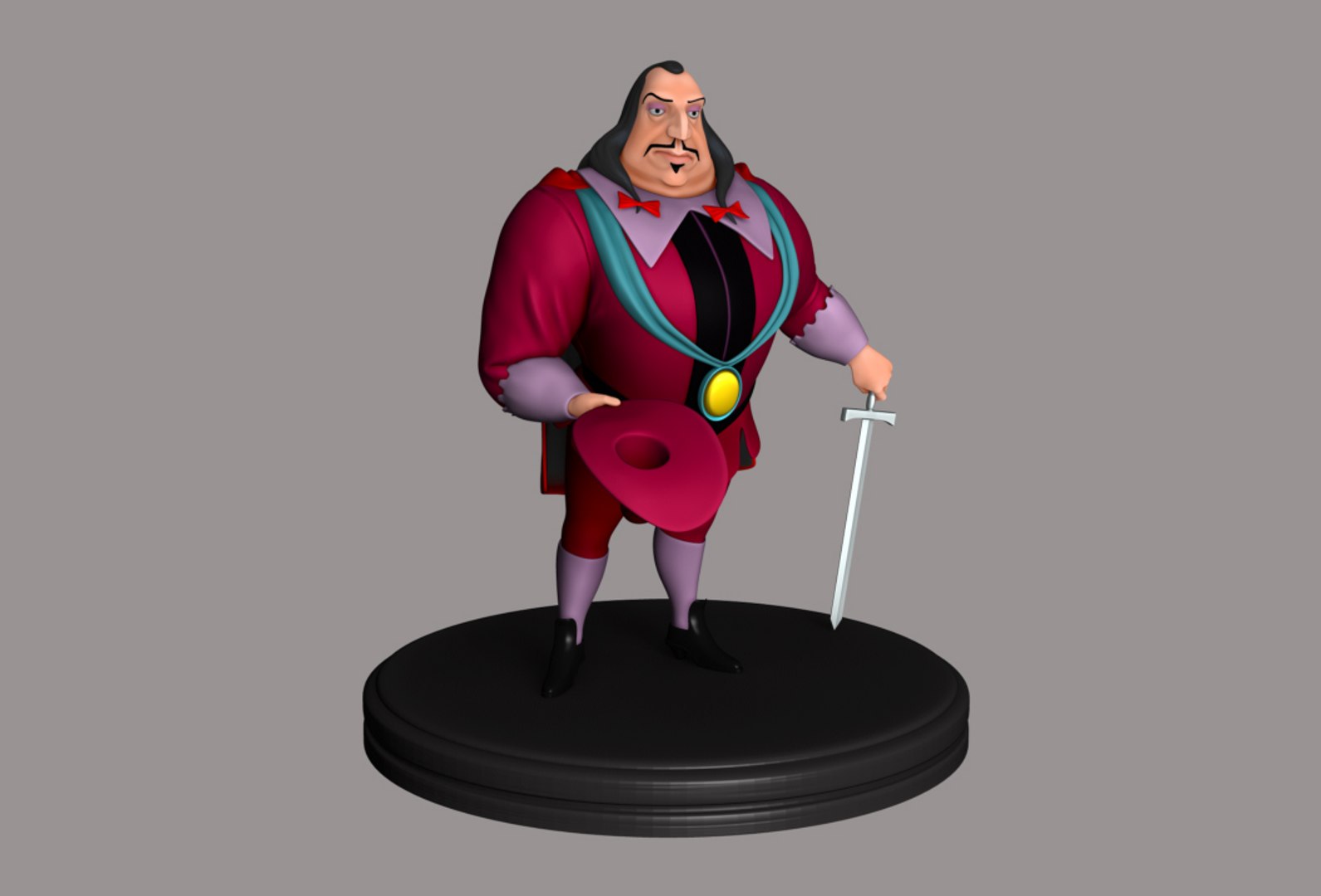 Governor Ratcliffe 3d Obj