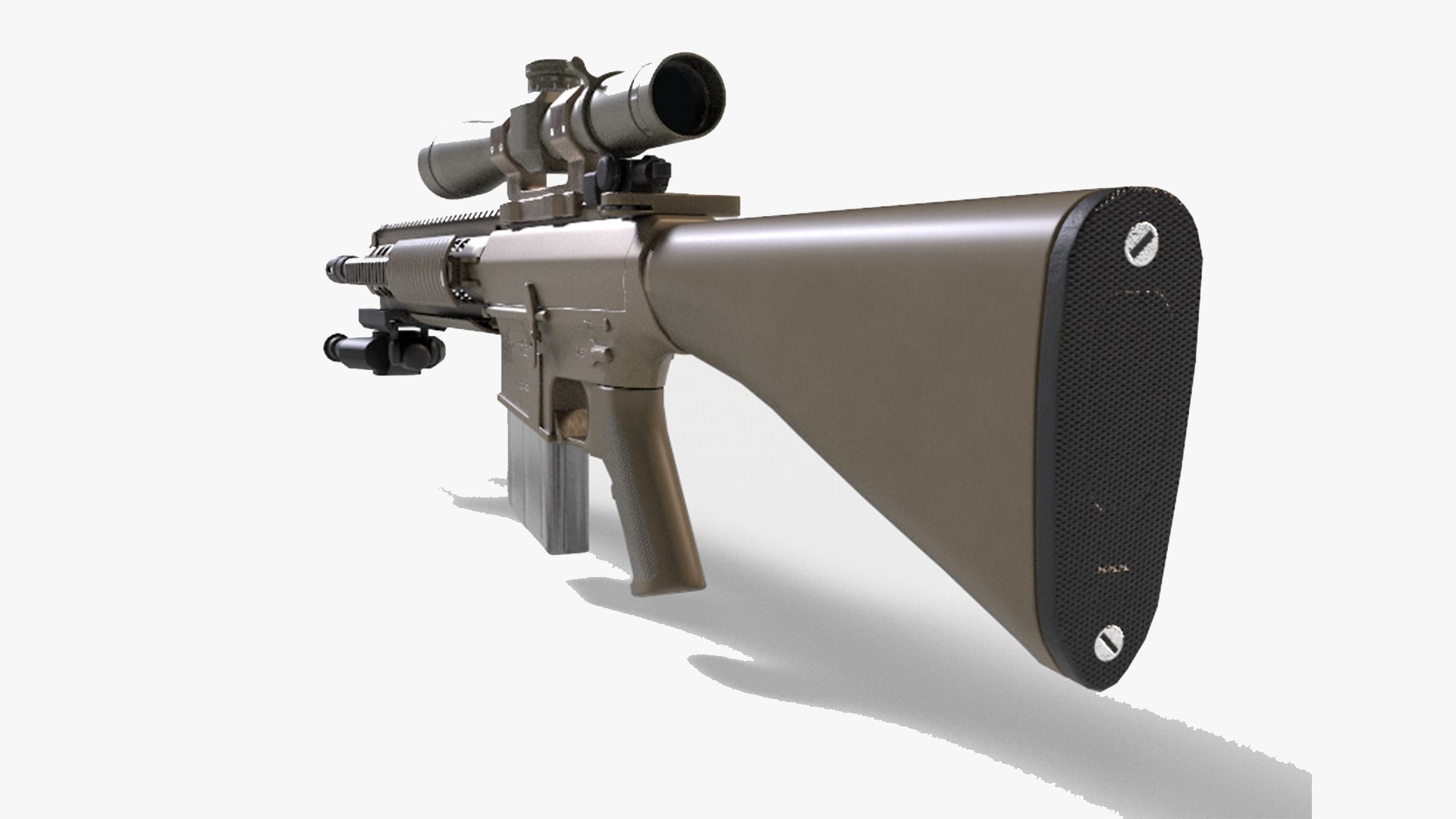 3D M110 Sniper Rifle - TurboSquid 2069545