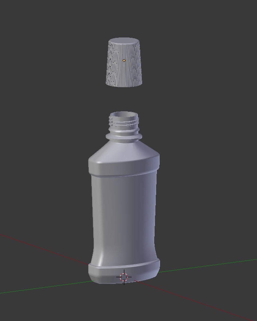 Bottle Cap 3d Model