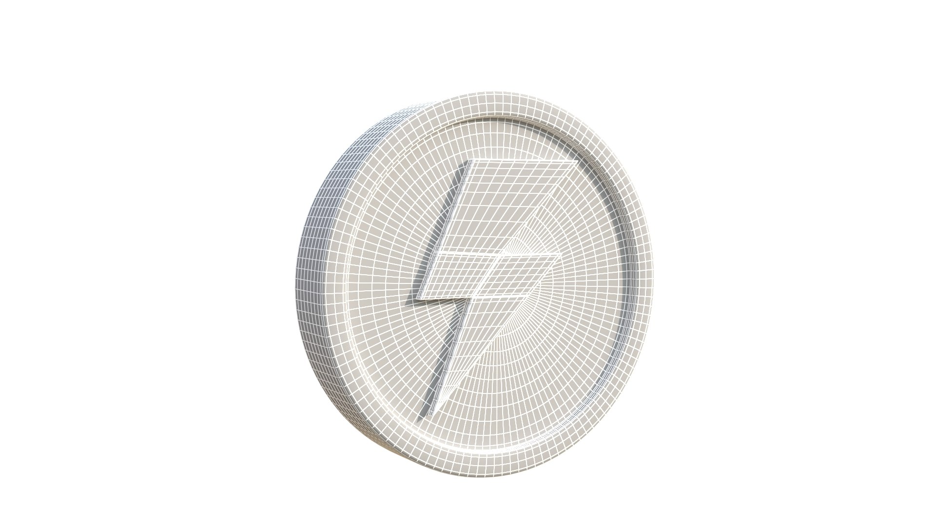 3D Lightning Coin - TurboSquid 2291984