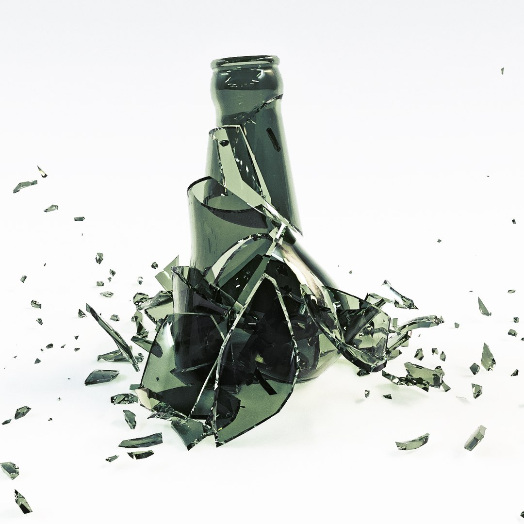 Bottle Crash Animation 3D Model - TurboSquid 1367134