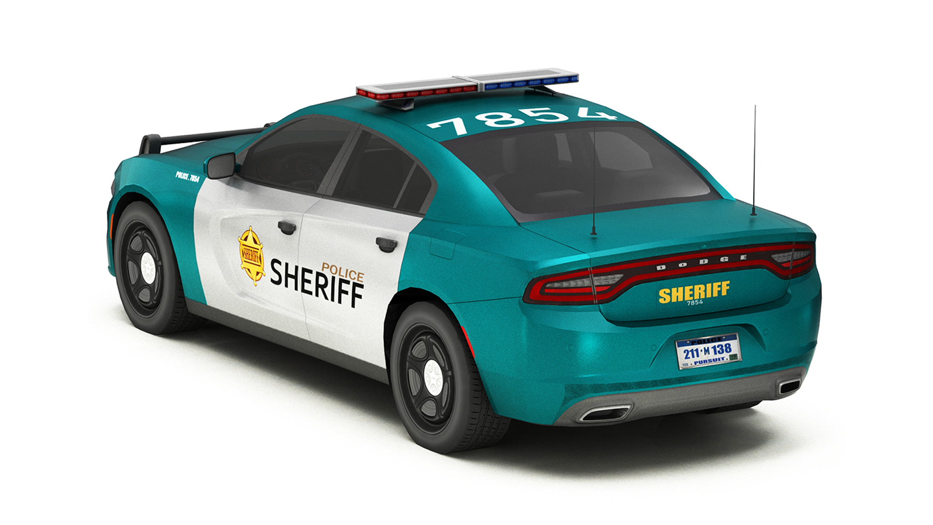 3D модель Автомобиль Полиция 8 - TurboSquid 1796976