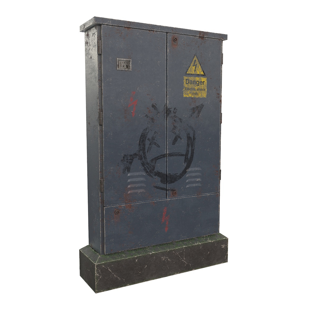 Free Electrical Switchboard Box 3D Model - TurboSquid 1368683