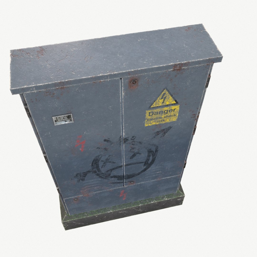 Free Electrical Switchboard Box 3D Model - TurboSquid 1368683