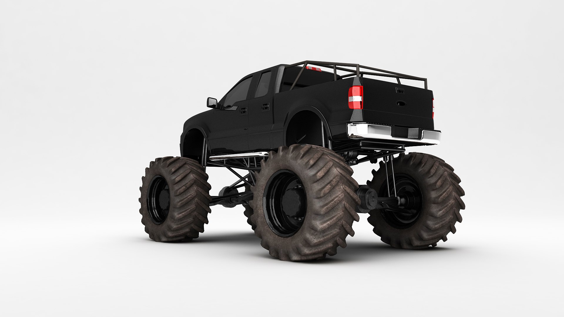 3D Monster Truck Model - TurboSquid 1581503