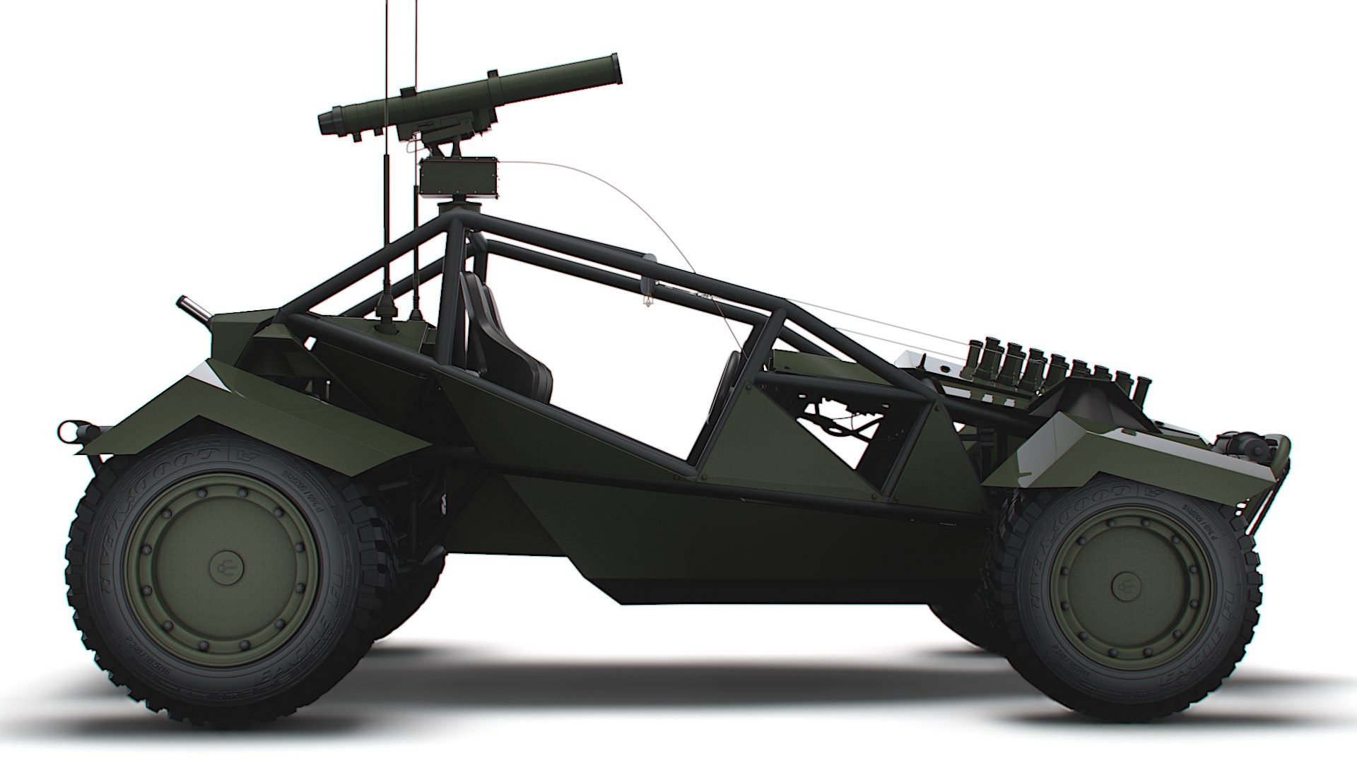 Generic Military Buggy ATGM 2023 3D Model - TurboSquid 2029970