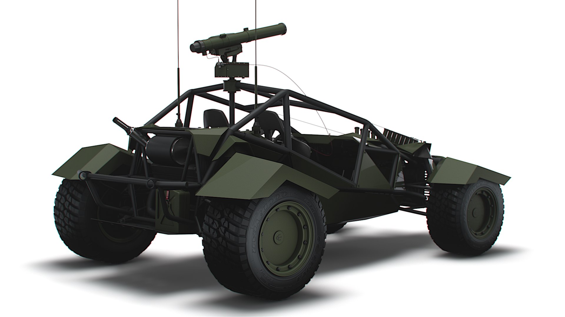 Generic Military Buggy ATGM 2023 3D Model - TurboSquid 2029970