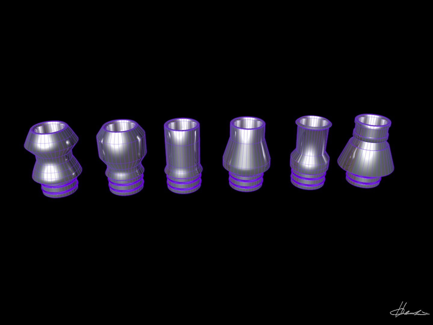 3d 12 Piece Drip Tip