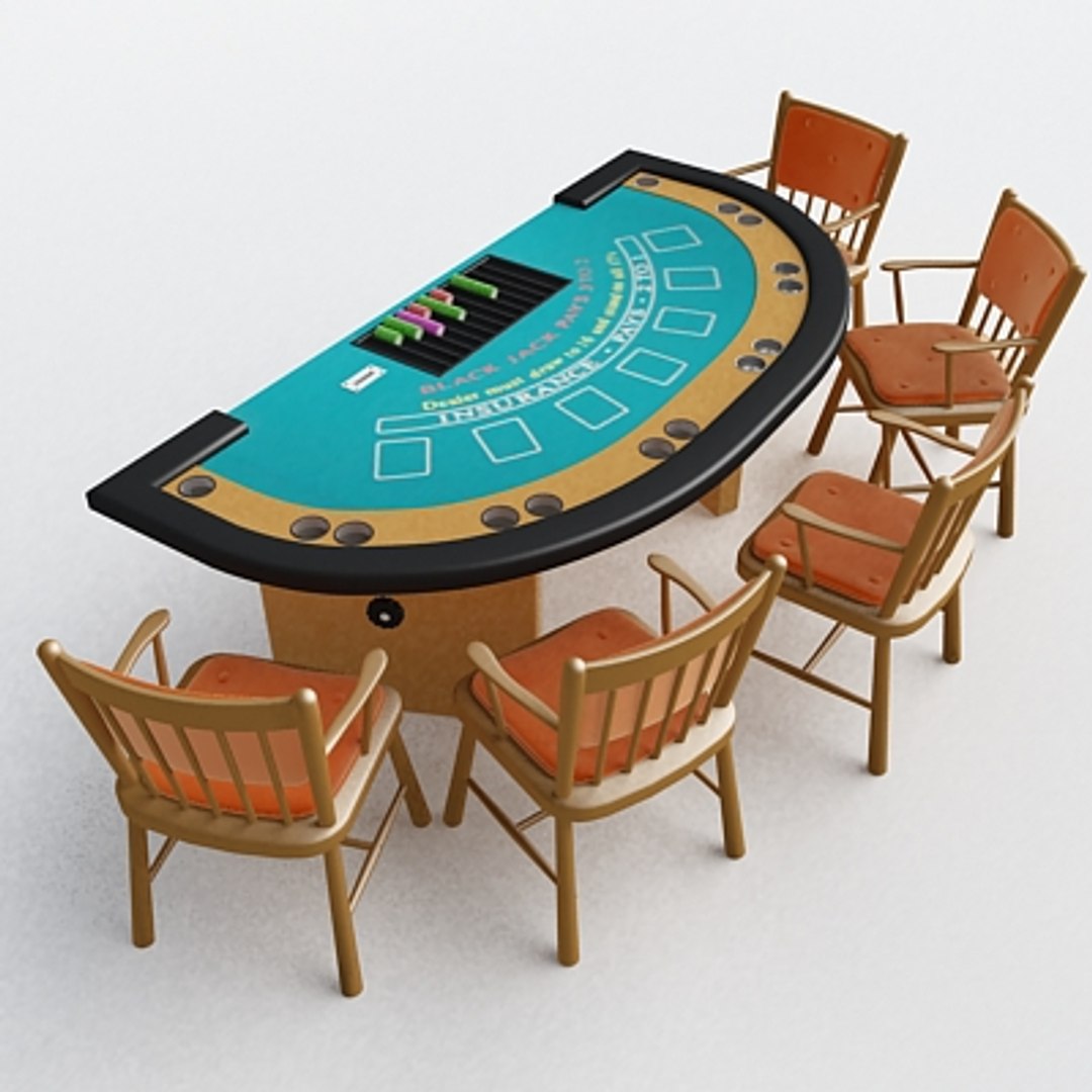 3d Casino Poker Table