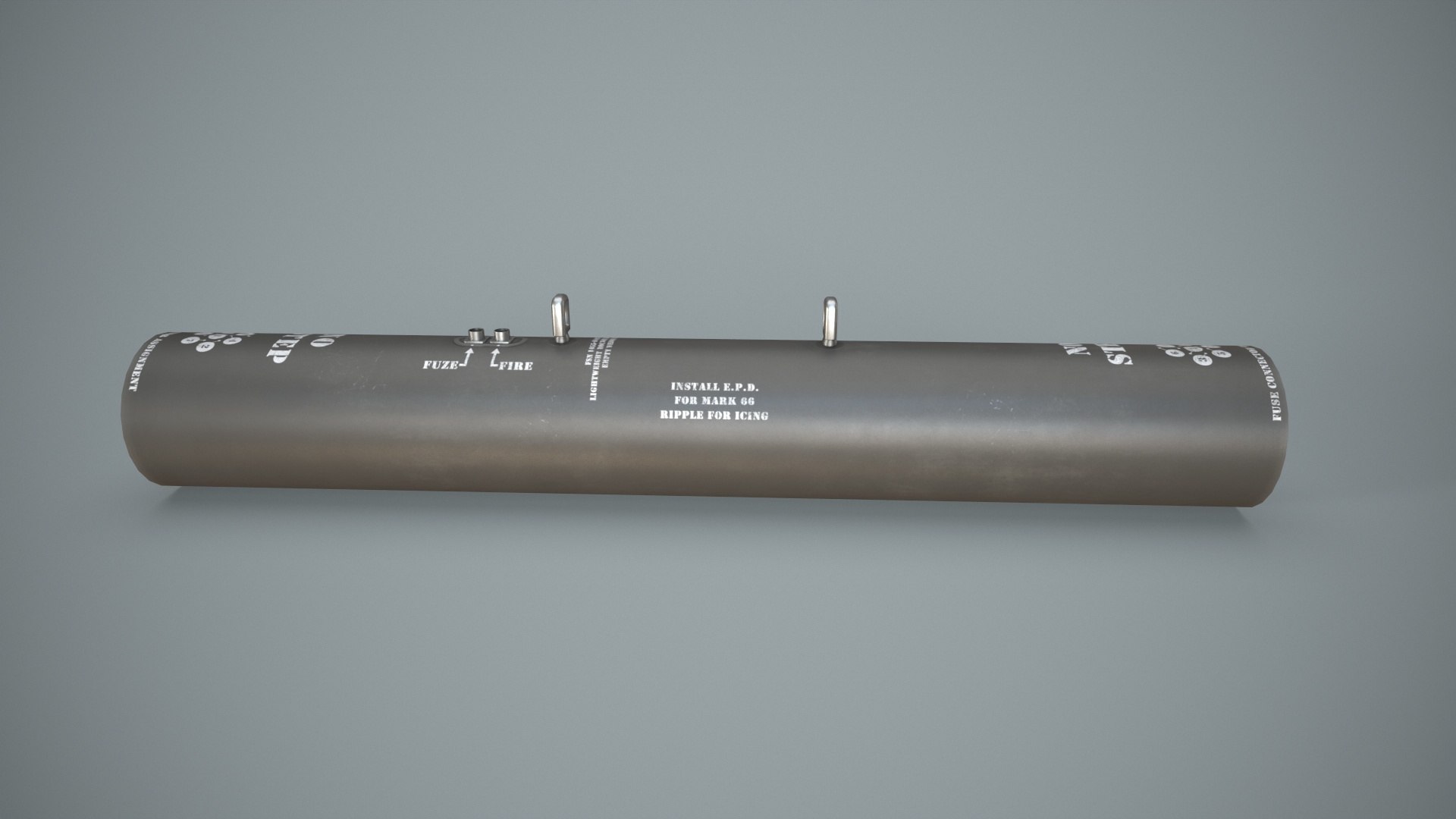 Missile Launcher M-260 3D Model - TurboSquid 2064234