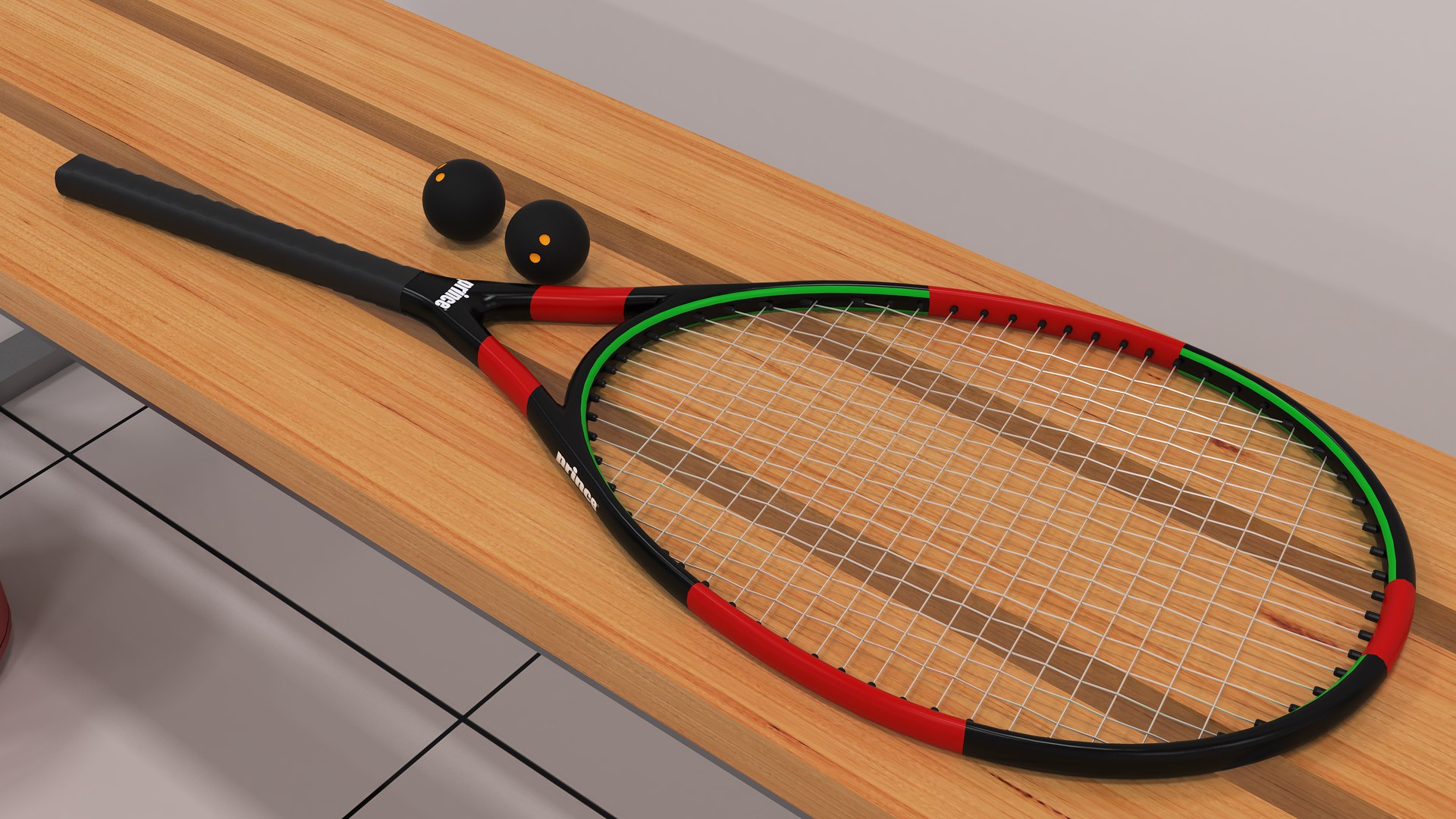 Squash Court 3D Model - TurboSquid 2108447