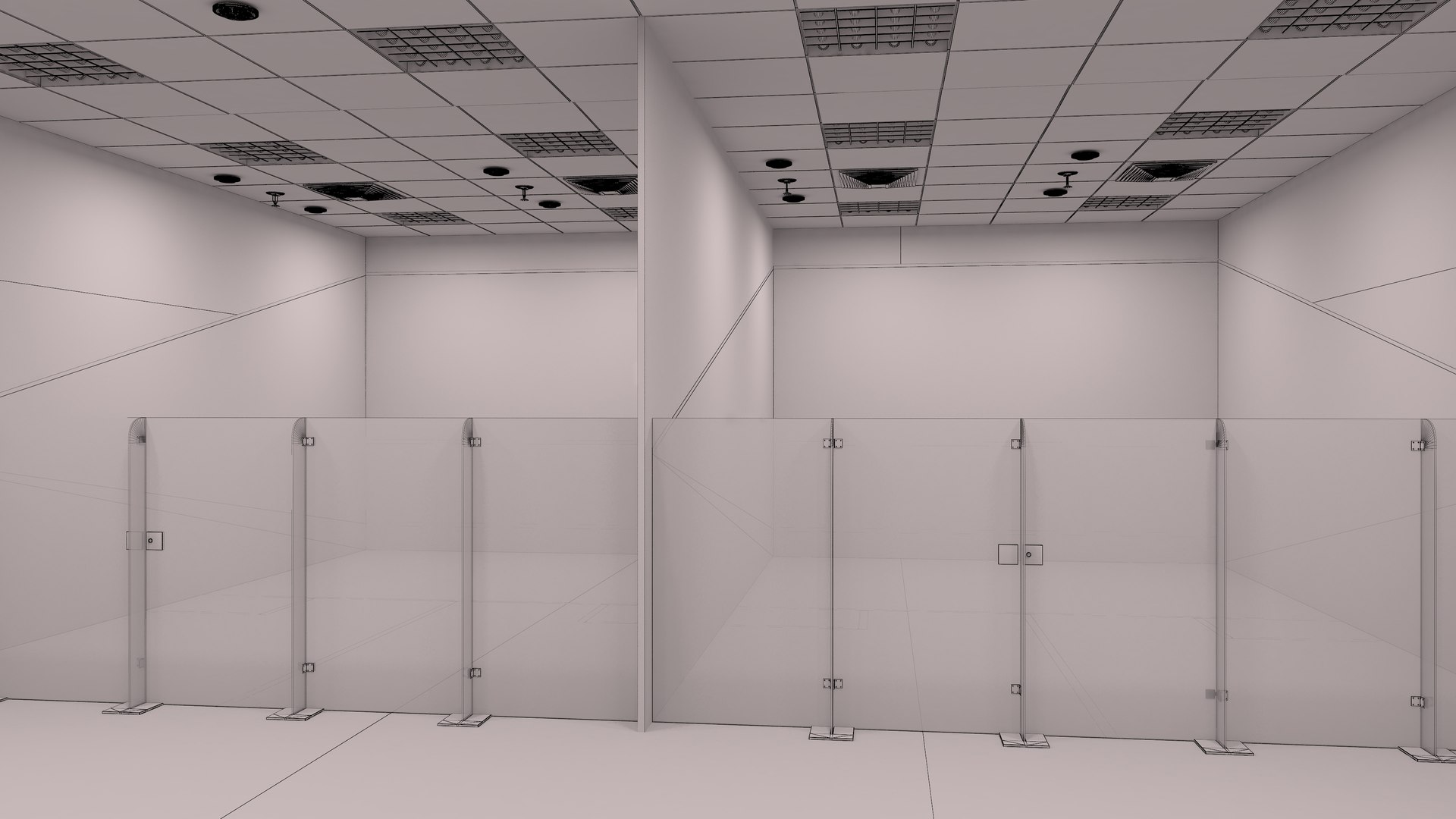 Squash Court 3D Model - TurboSquid 2108447