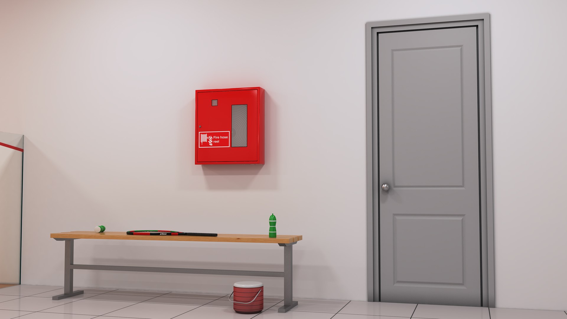 Squash Court 3D Model - TurboSquid 2108447