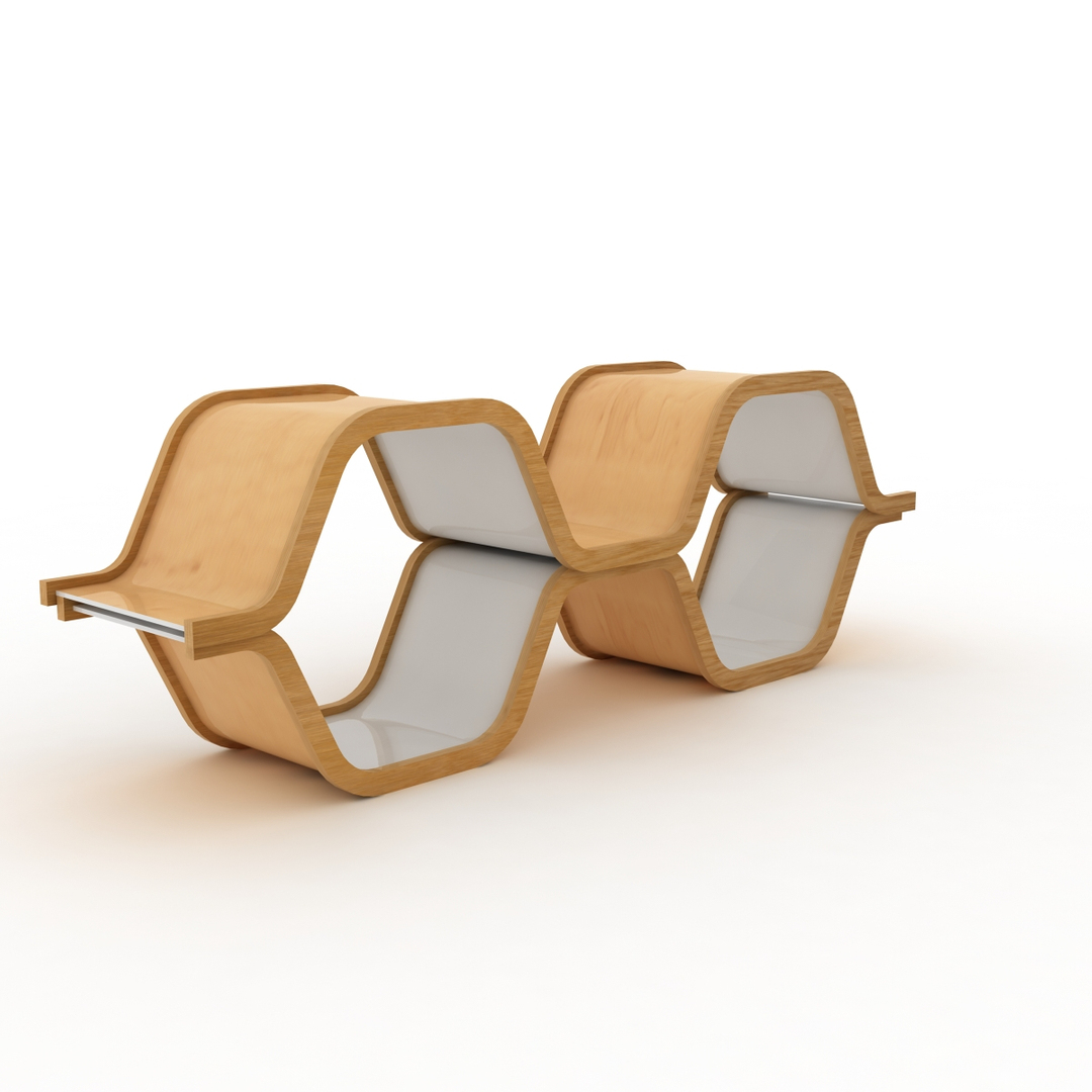 honeycomb modular design 3d model