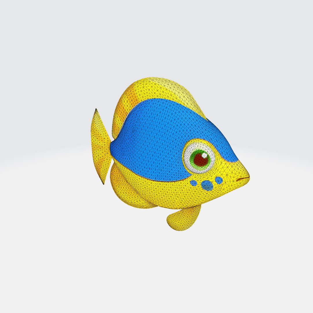 Tropical Fish 3D Model - TurboSquid 2278374