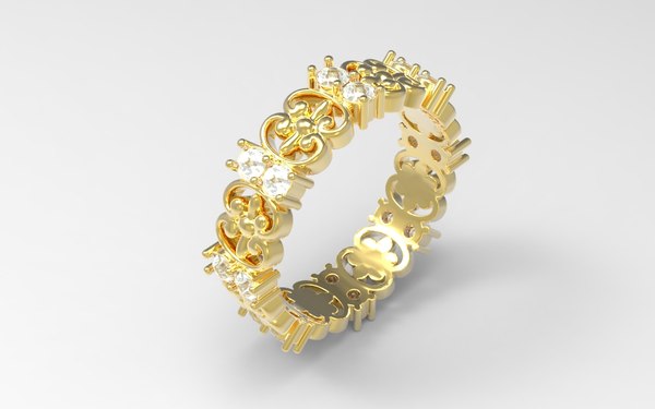 3d model ring jewel