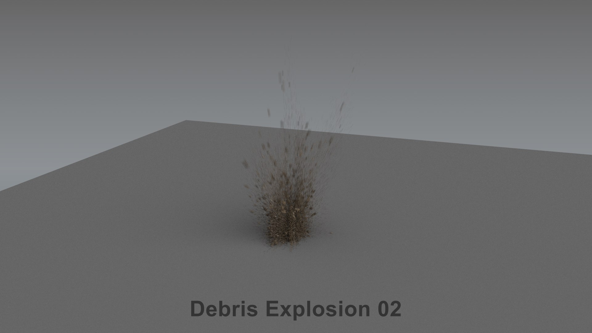 Debris Explosion 02 - ABC 3D - TurboSquid 1816069