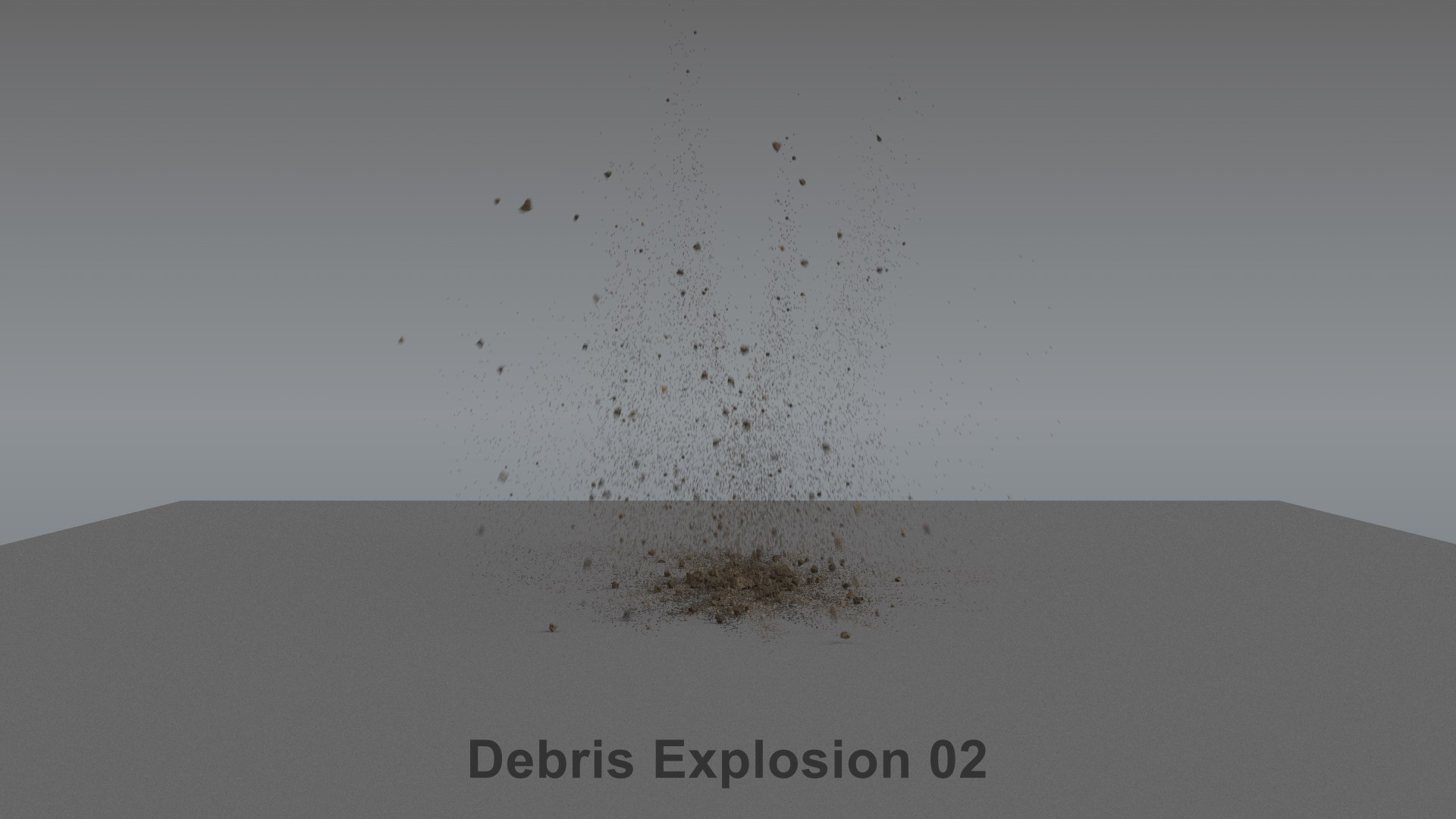 Debris Explosion 02 - ABC 3D - TurboSquid 1816069