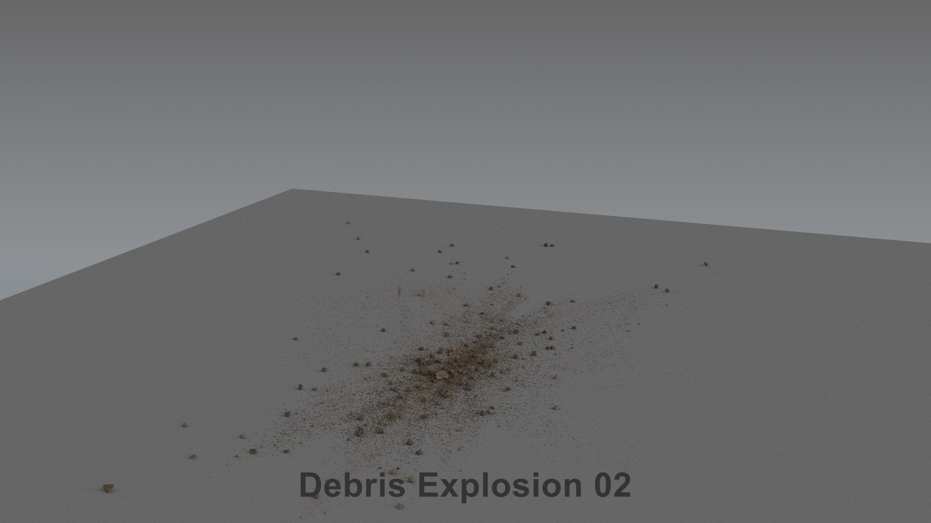 Debris Explosion 02 - ABC 3D - TurboSquid 1816069