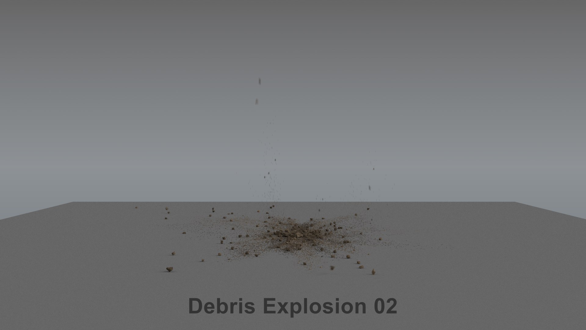 Debris Explosion 02 - ABC 3D - TurboSquid 1816069