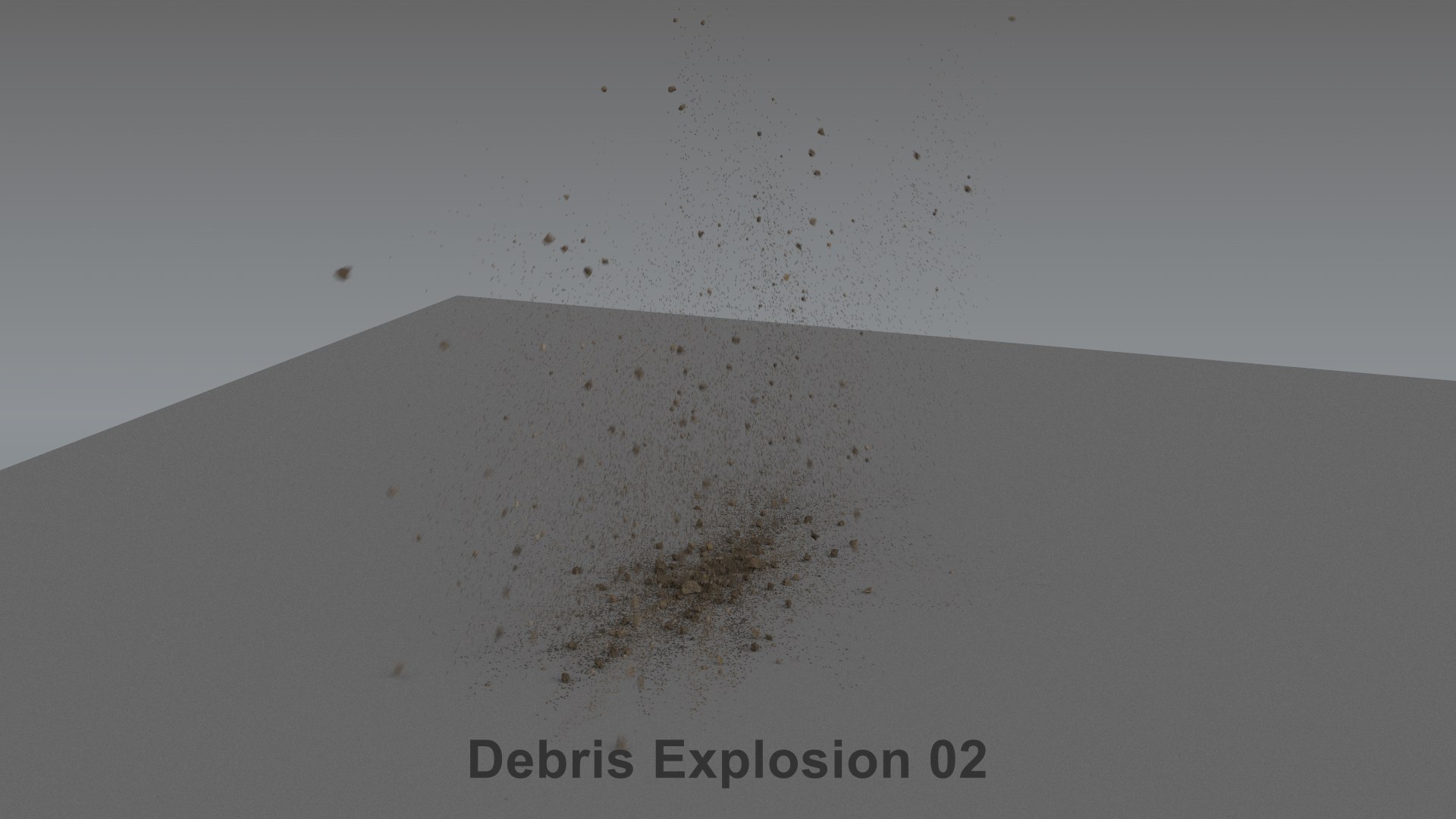 Debris Explosion 02 - ABC 3D - TurboSquid 1816069