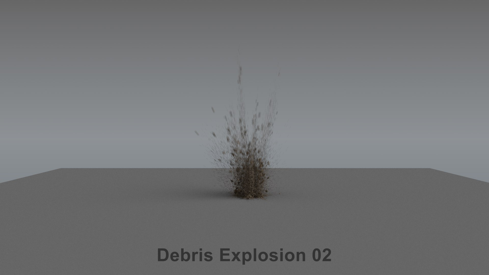 Debris Explosion 02 - ABC 3D - TurboSquid 1816069