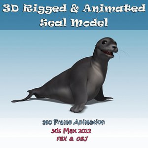 modelo 3d Cuartel general animado con aparejo de foca - TurboSquid 1543688