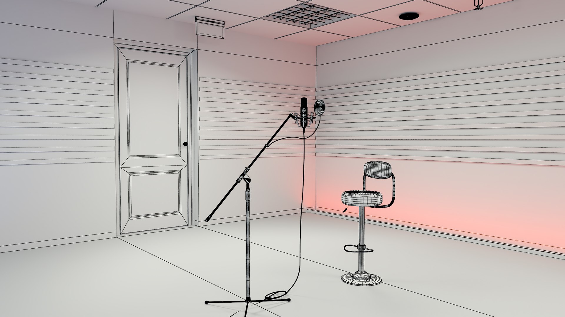 Recording Studio Collection 3D model - TurboSquid 1920598