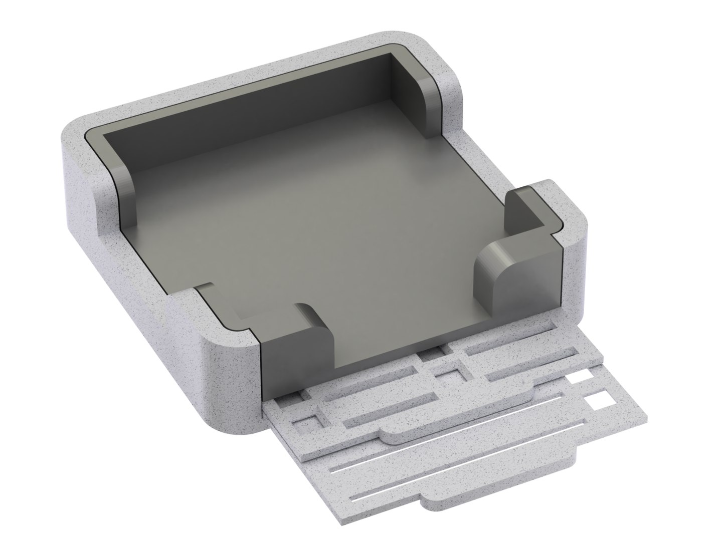 3D Printable Sticky Note Holder - TurboSquid 1931064