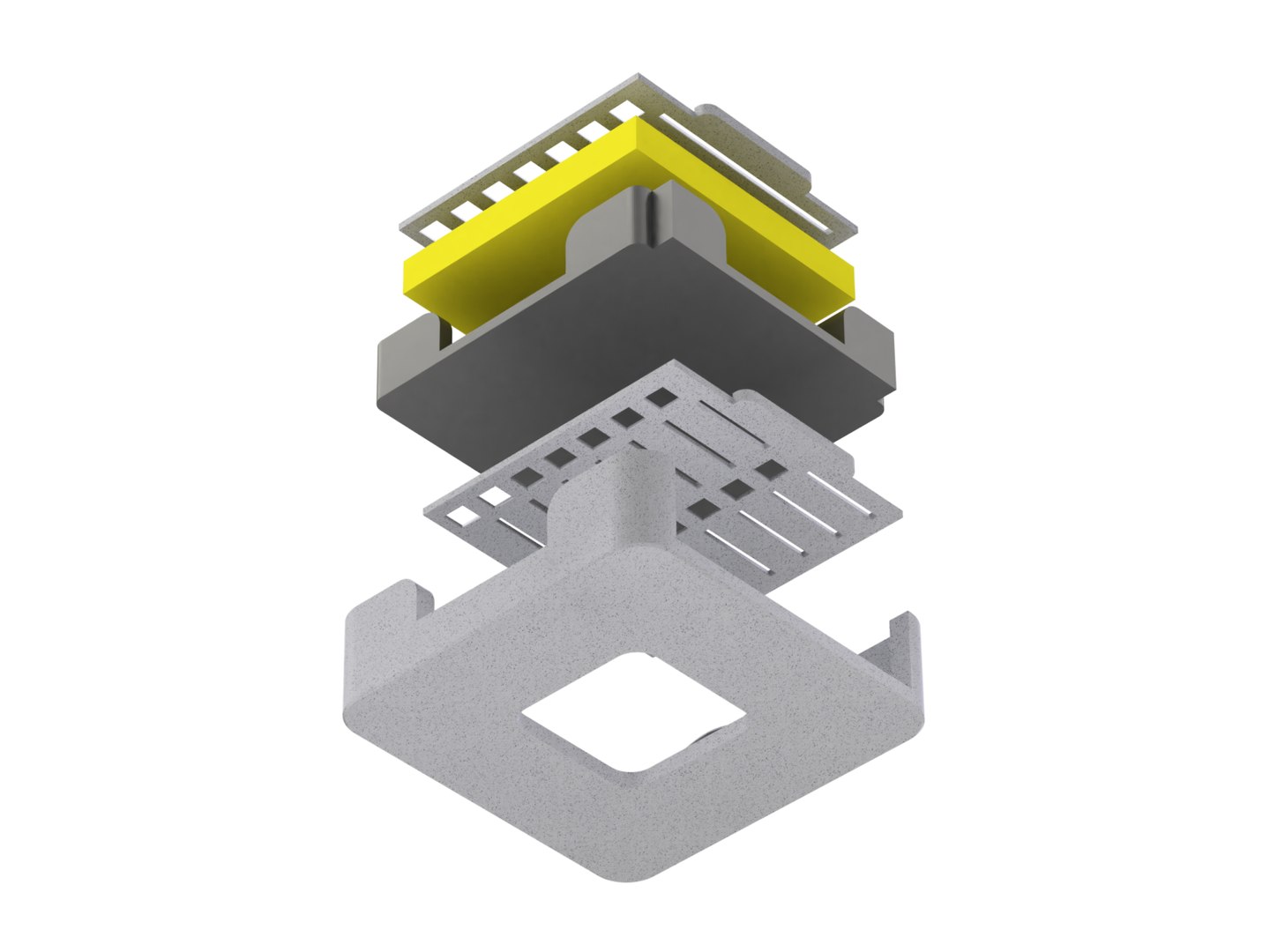 3D Printable Sticky Note Holder - TurboSquid 1931064