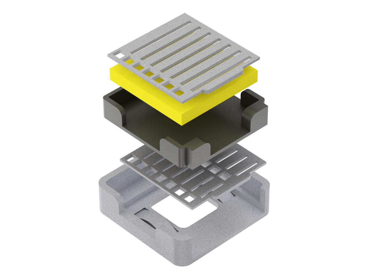 3D Printable Sticky Note Holder - TurboSquid 1931064