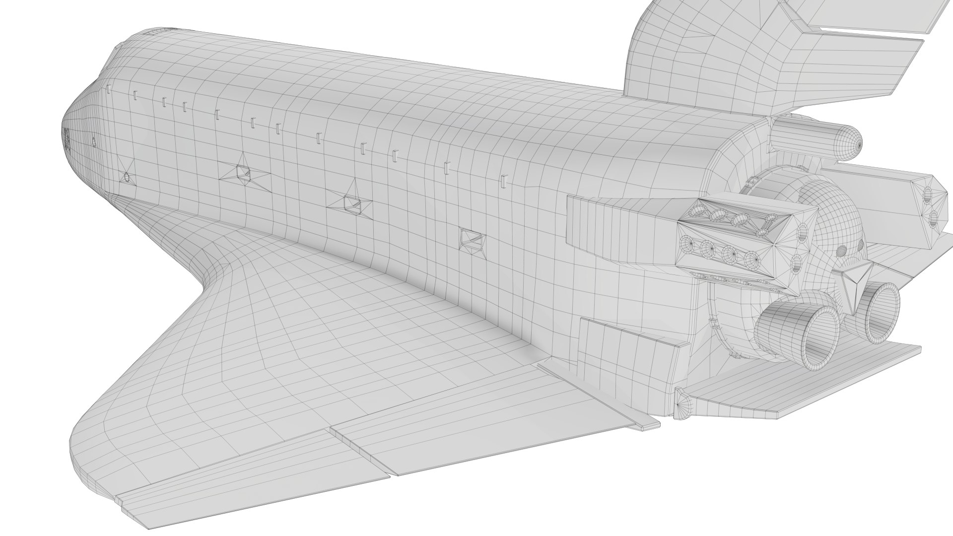 Amp buran spaceplane energia 3D - TurboSquid 1550380