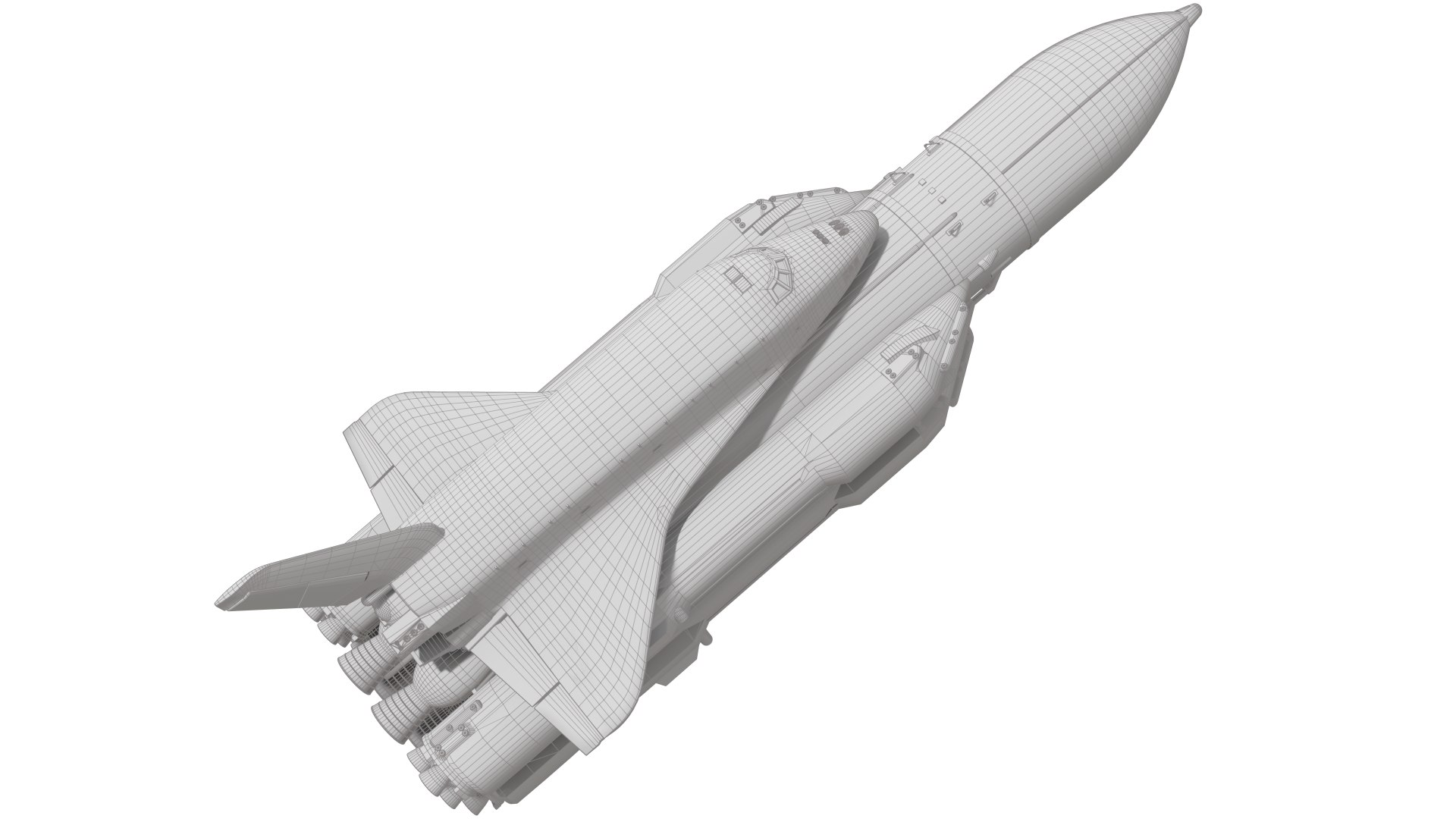 Amp buran spaceplane energia 3D - TurboSquid 1550380