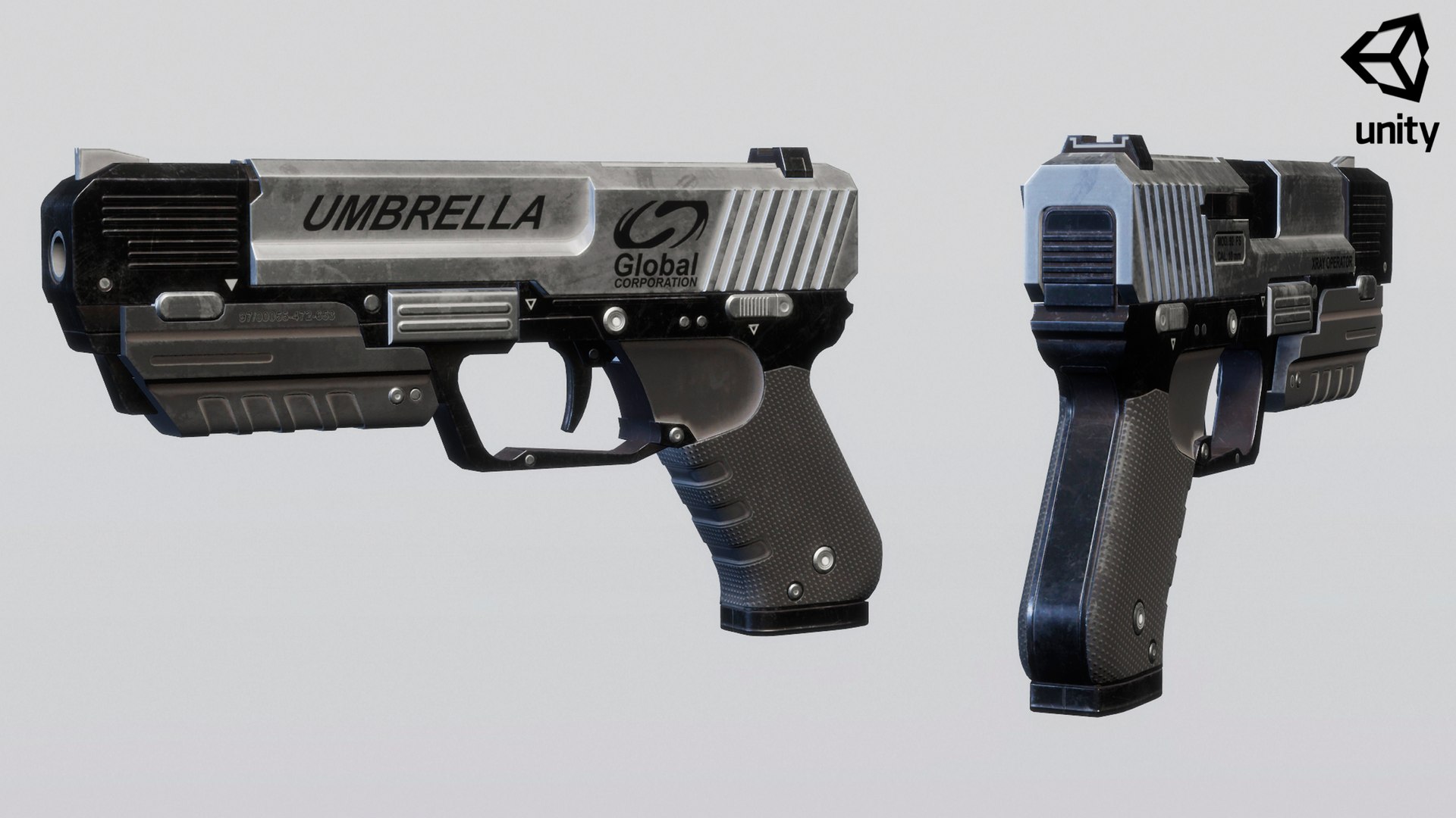 3d Max Sci Fi Gun