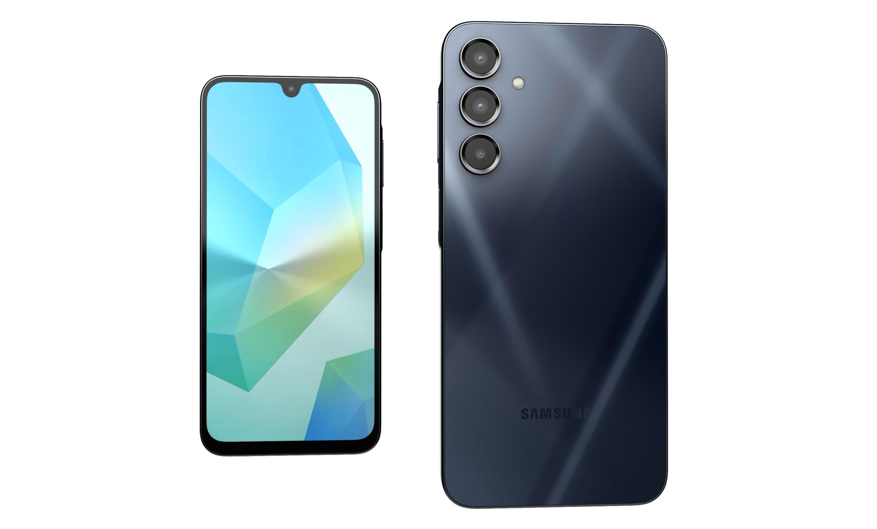 3D Samsung Galaxy A16 5G Blue Black - TurboSquid 2291727